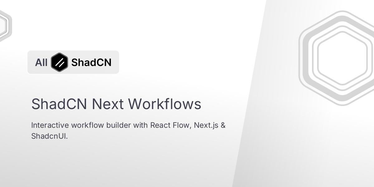 shadcn-workflows | All Shadcn