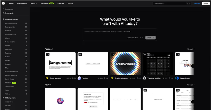 Shadcn Sidebar Component | All Shadcn