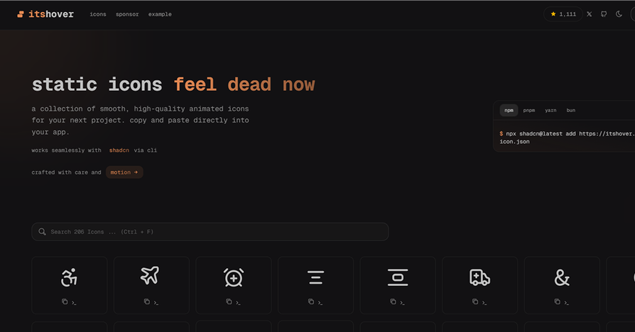 Shadcn UI Icons | All Shadcn