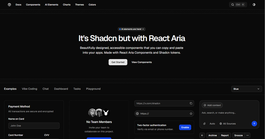 Shadcn Sidebar Component | All Shadcn